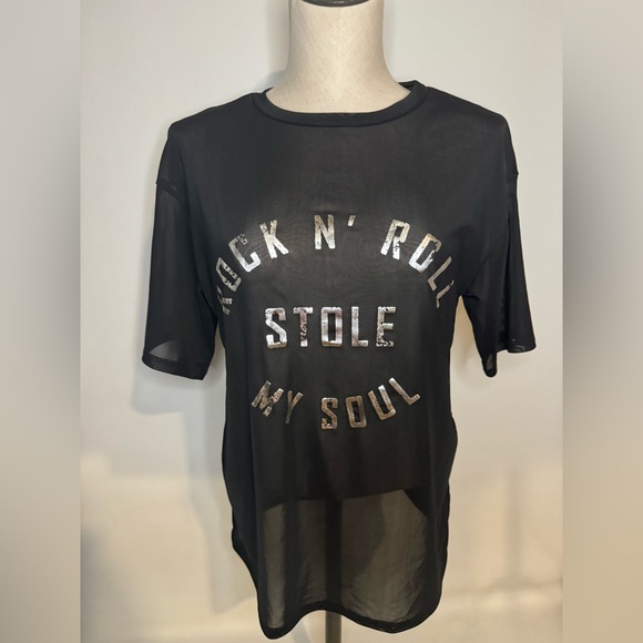 Chloe & Katie | Tops | Kloe Katie Sheer Shirt Or Use For A Swimsuit ...